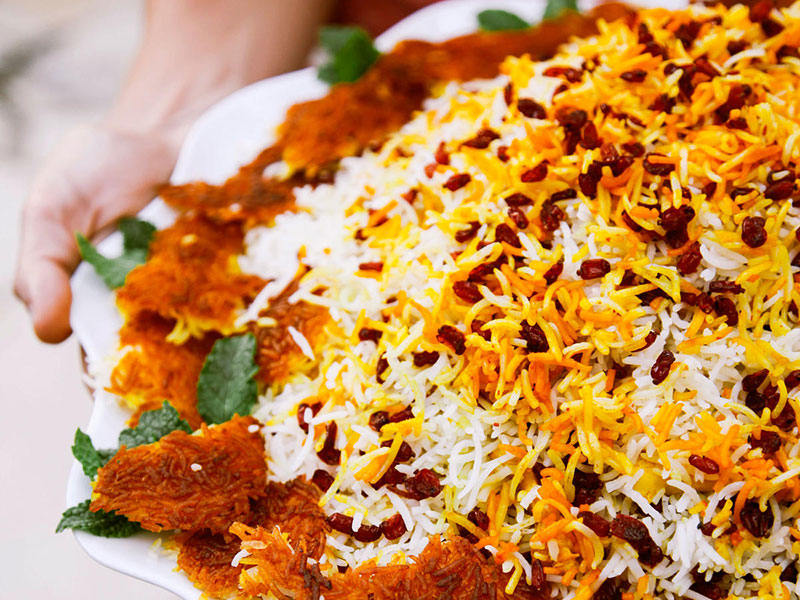 Zereshk Polow - Iran Cuisine Tours